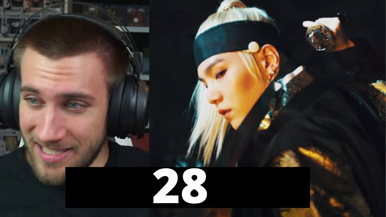 DAMN!!! Agust D 28 (feat. NiiHWA) D-2 - Reaction - YouTube