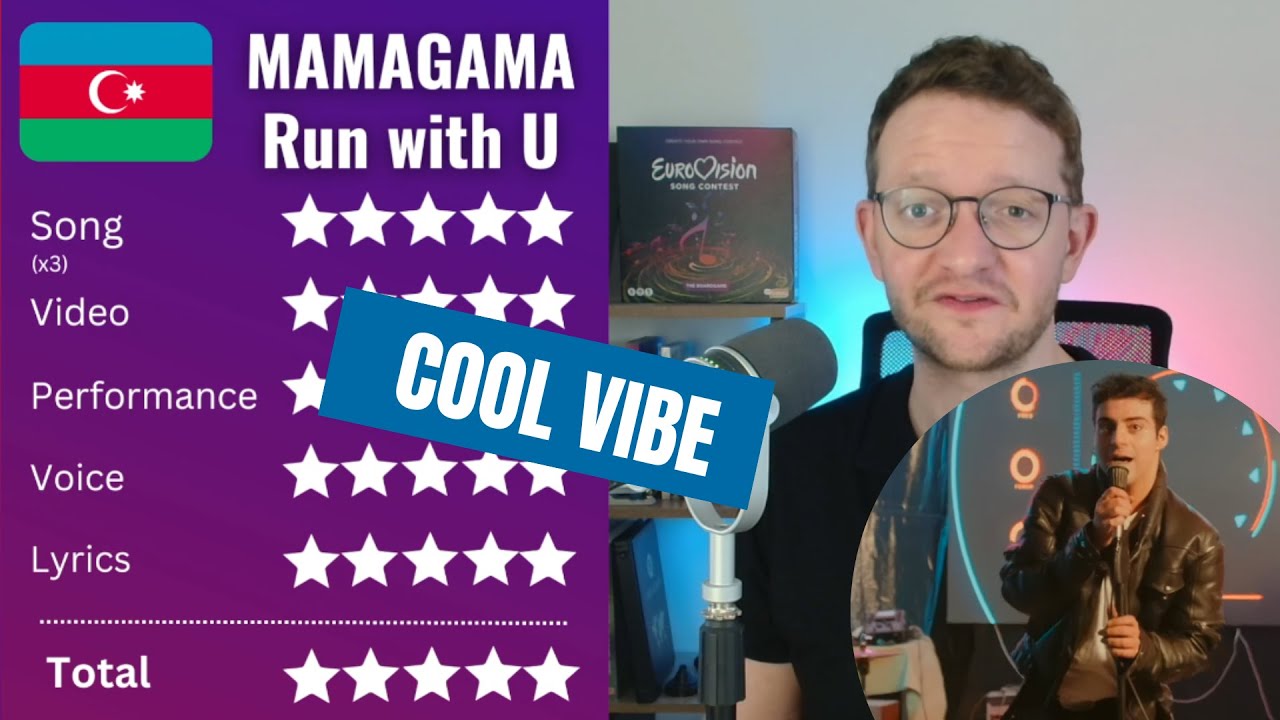 RATING Mamagama - Run with U - Azerbaijan EUROVISION 2025 - YouTube
