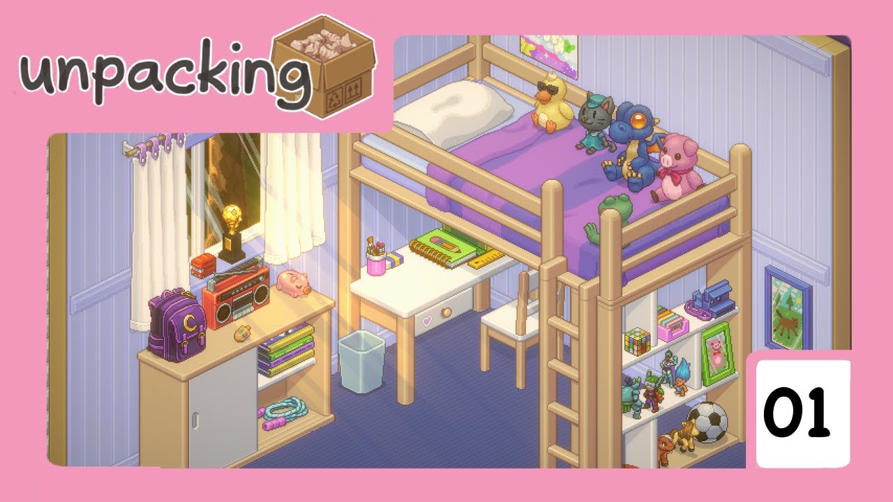Unpacking [01] - Start of a new life - YouTube