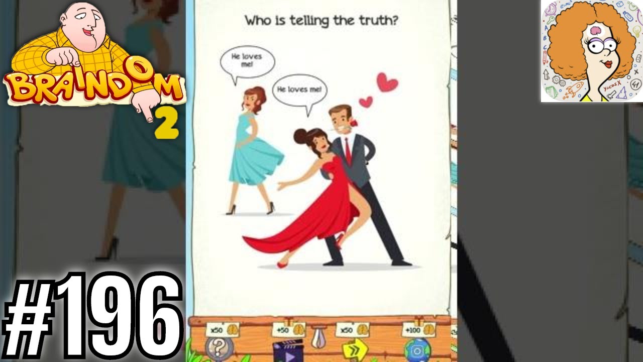 Braindom 2 Riddle Level 196 Who is telling the truth? Hint - Solution ...