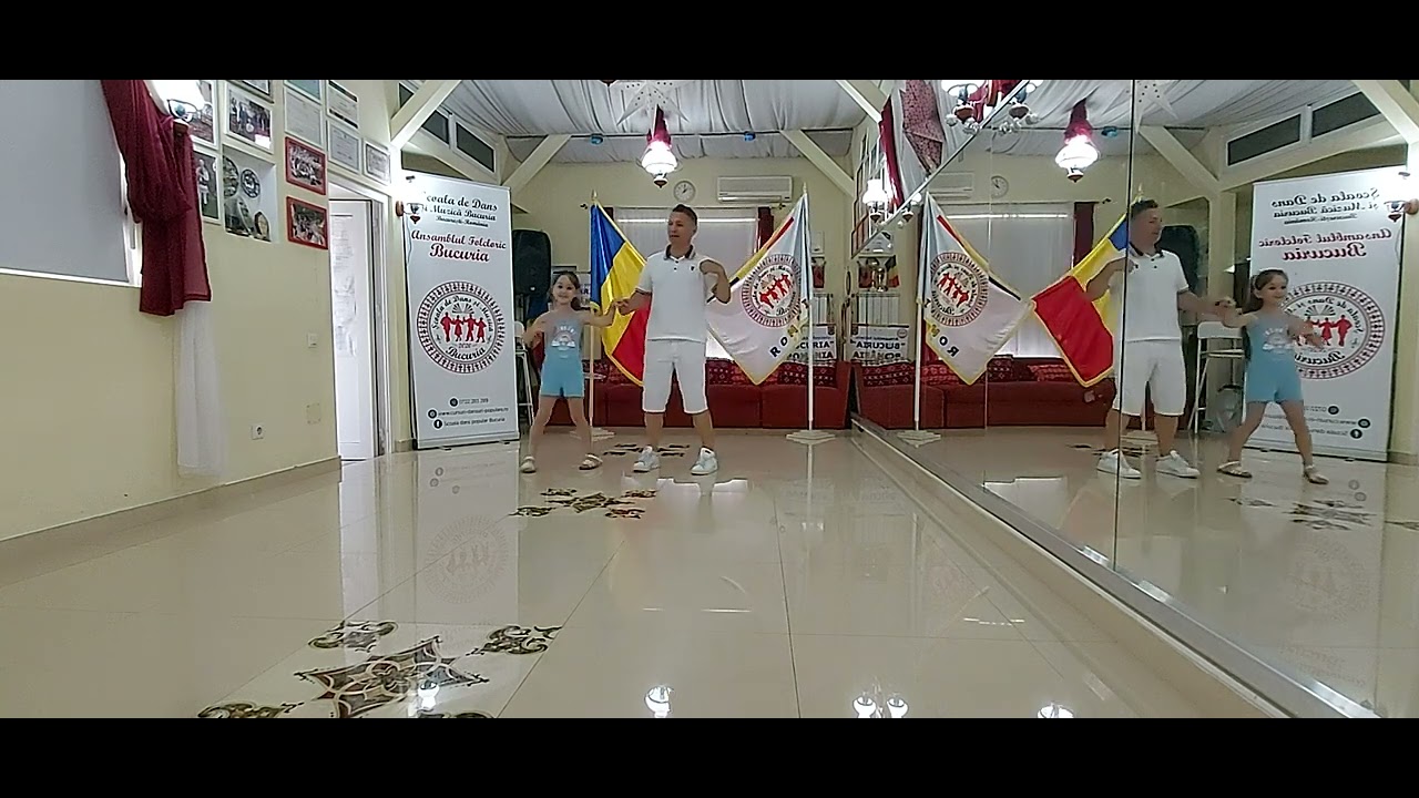Dansuri populare romanesti. Jocul Cel Mare din Bucovina.Scoala de dans ...