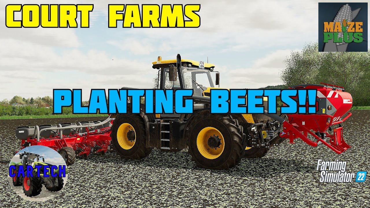 COURT FARMS - PLANTING BEETS!!! - Ep 12 - FS22 - YouTube