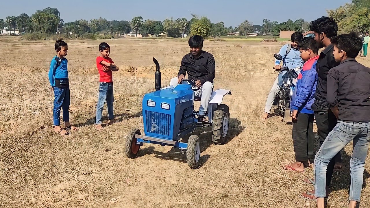 Home Made Mini Tractor | by Electric Pur - YouTube