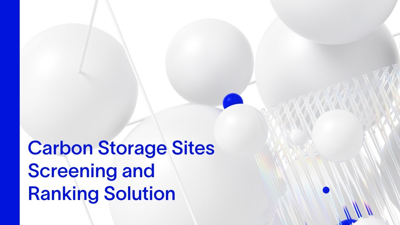SLB's Carbon Storage Sites Screening and Ranking Solution - YouTube