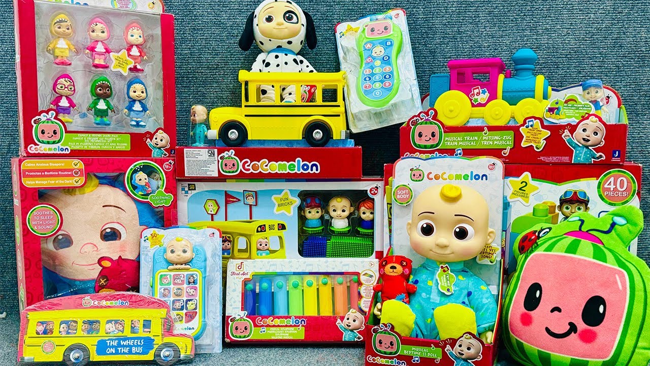 [20 min video] COCOMELON Collection Unboxing - Satisfying Unboxing ...