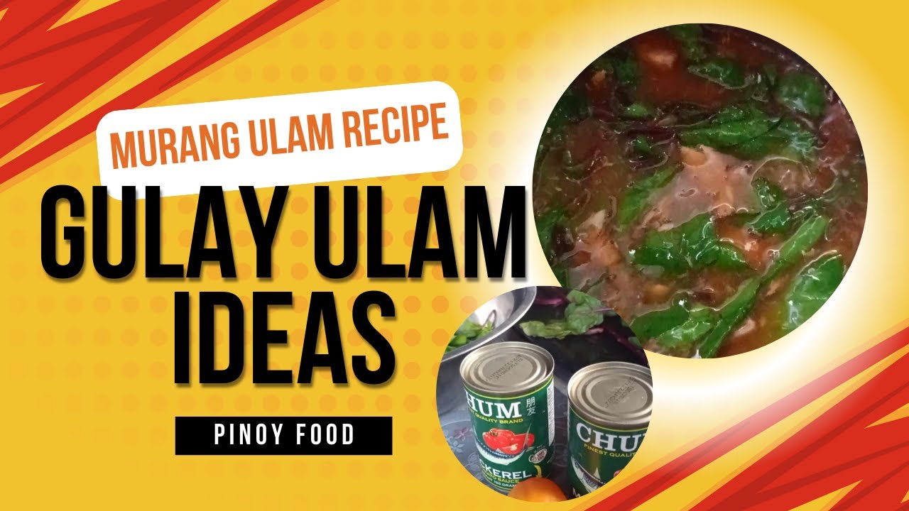 Gulay Ulam Ideas | Murang Ulam Recipe | Pinoy Food | Tipid Ulam ideas ...