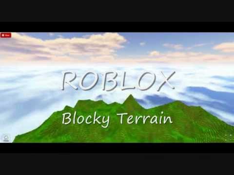 ROBLOX - Blocky Terrain - YouTube