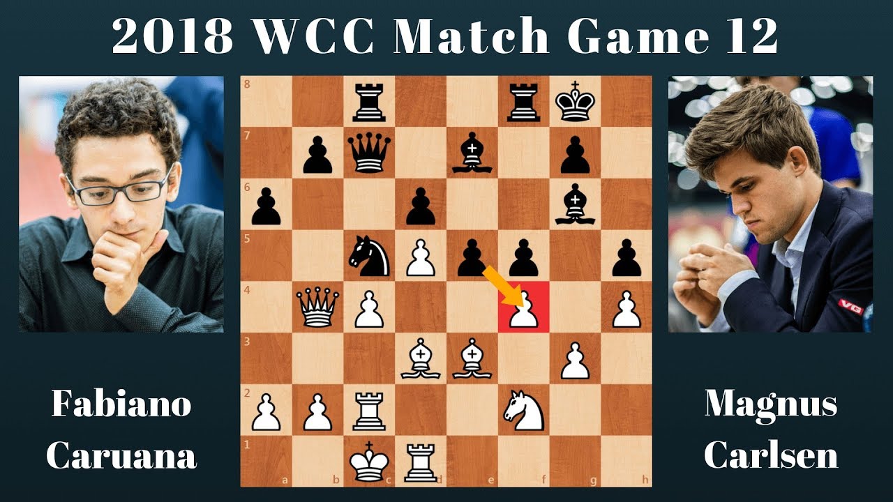 Caruana vs Carlsen Game 12 | World Chess Championship 2018 - YouTube