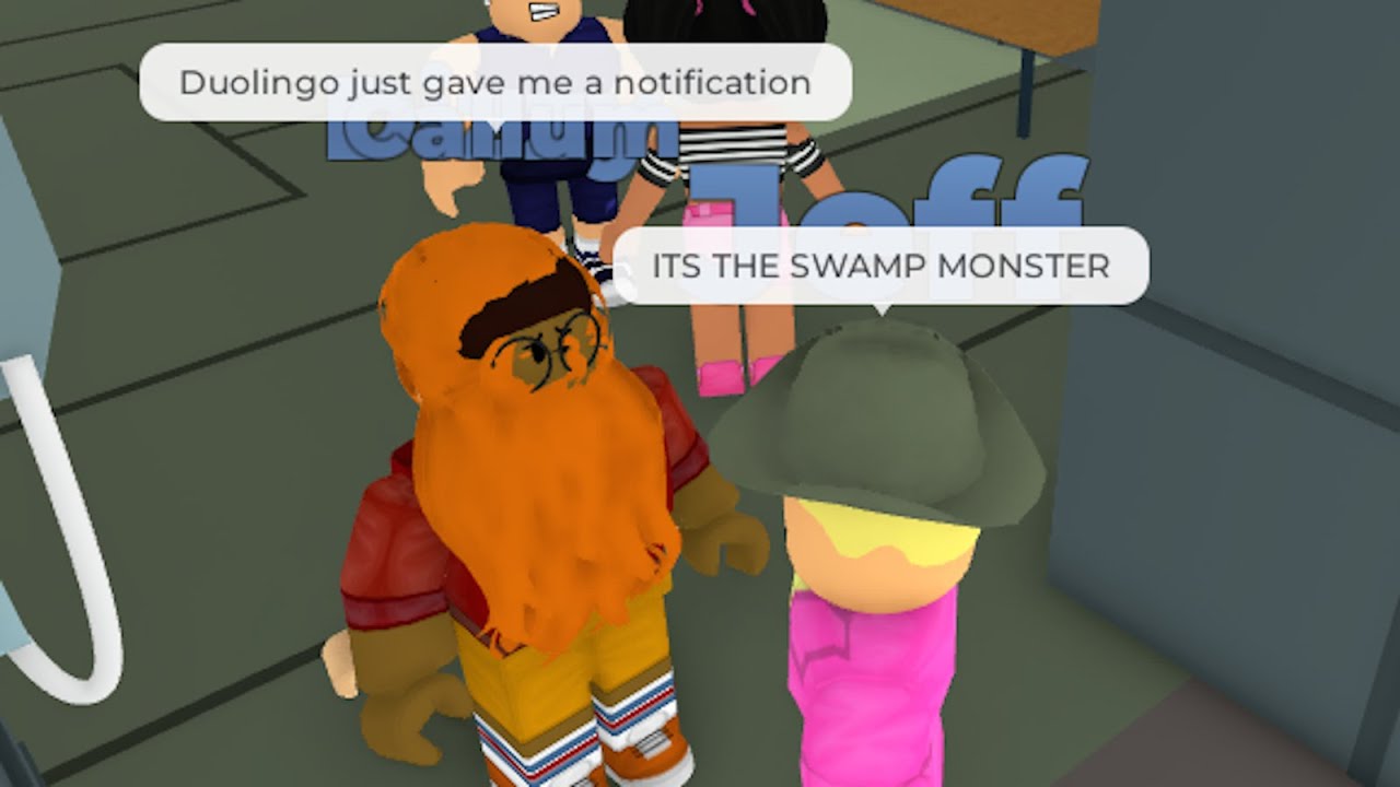 IT'S THE SWAMP MONSTER! | Total Roblox Drama - YouTube
