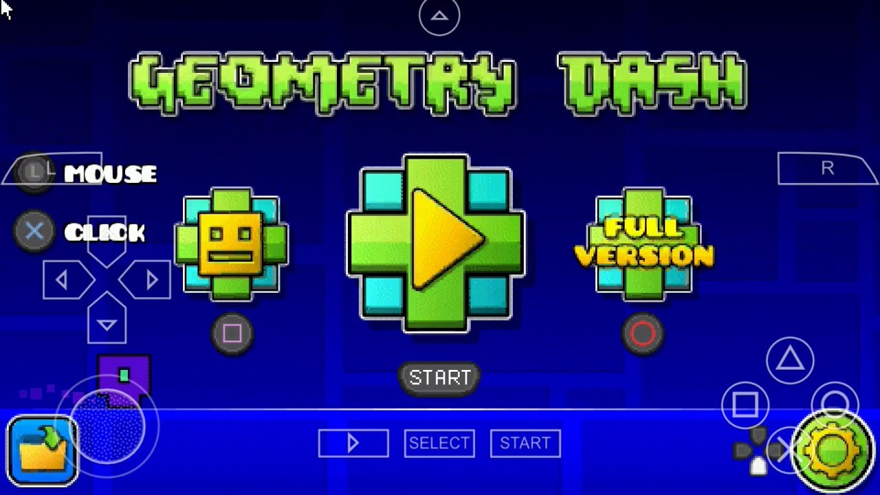 Geometry Dash on PSP | PPSSPP Emulator - YouTube