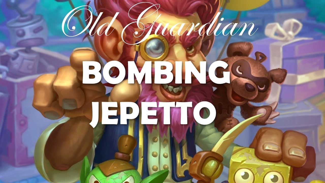 Bombing Jepetto (Hearthstone Rise of Shadows Bomb Warrior gameplay ...