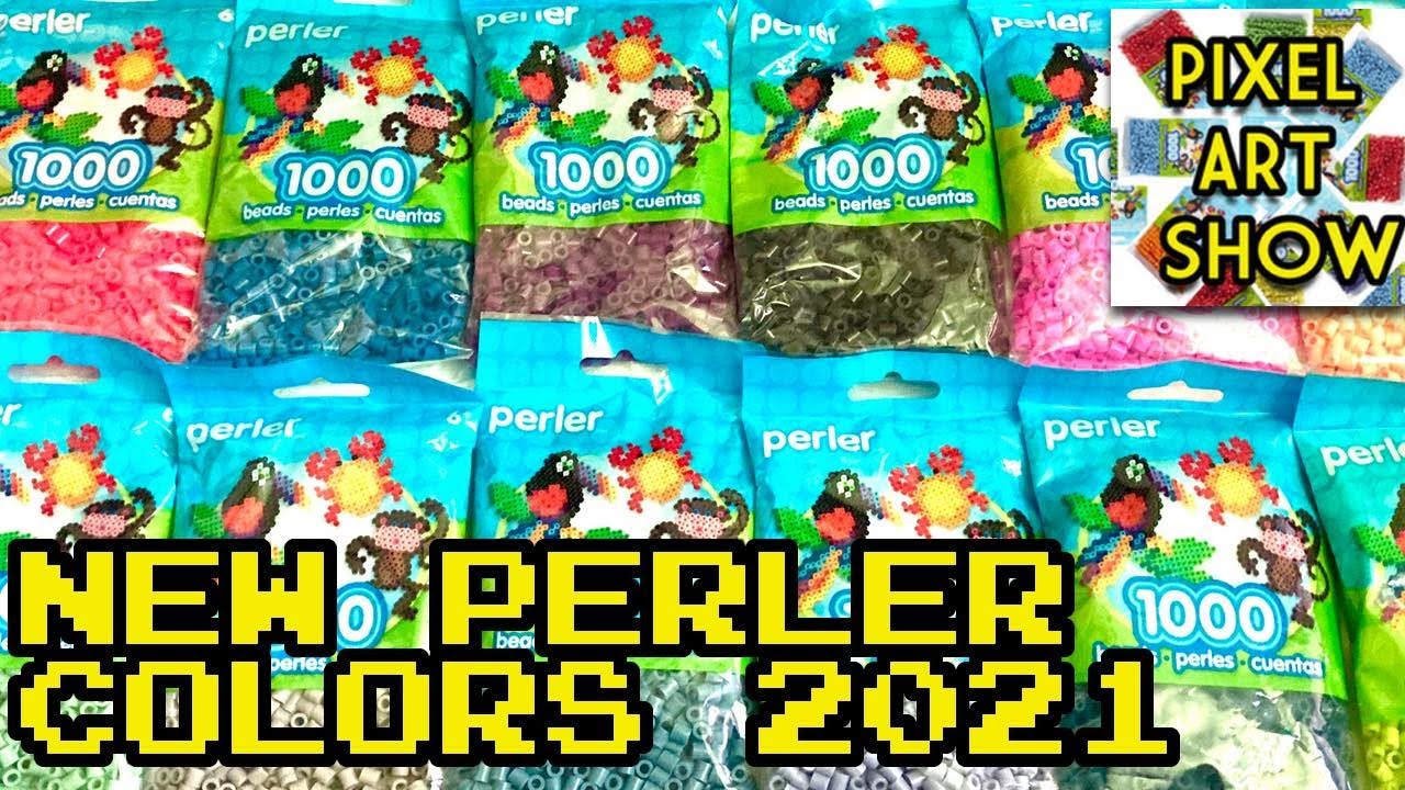 New Perler Colors 2021 - Pixel Art Show - YouTube