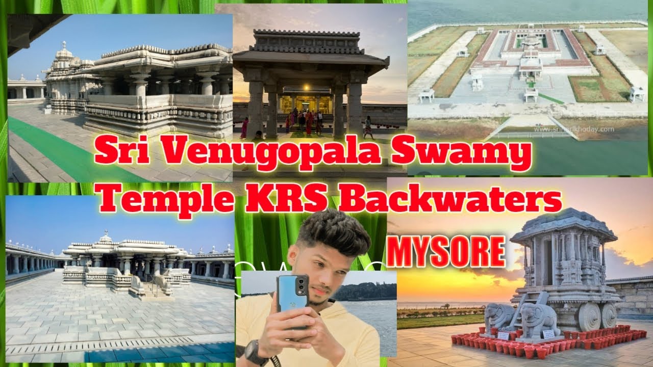 Sri Venugopala Swamy Temple KRS Backwaters Mandya Mysore | Krs dam back ...