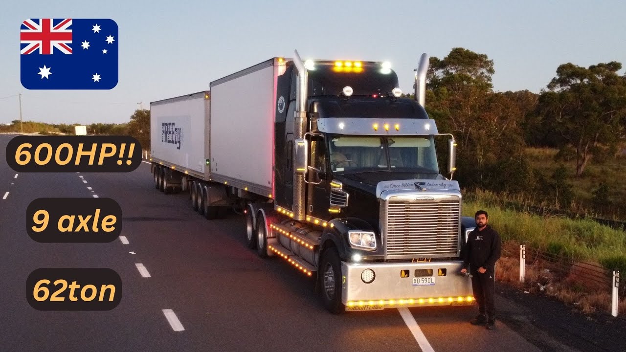 Driving a LONG NOSE truck for the first time! | What a BEAST!!😈 ...
