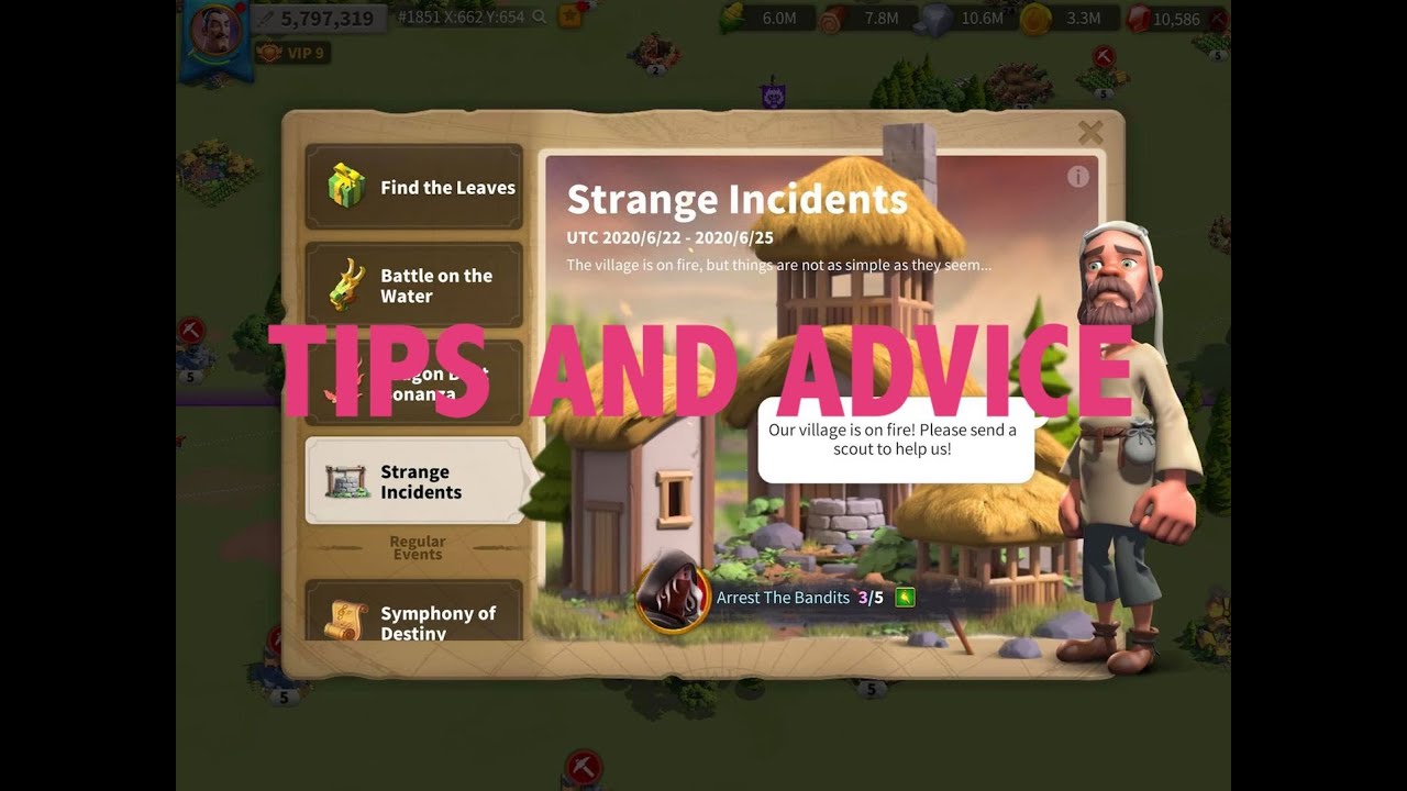 ROK - Strange Incidents - Tips and Advice - YouTube