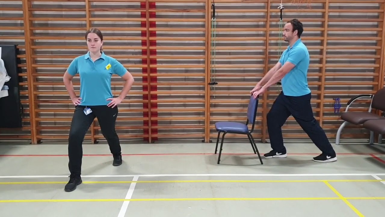 Leg exercises video from George Eliot Hospital Therapy Services - YouTube