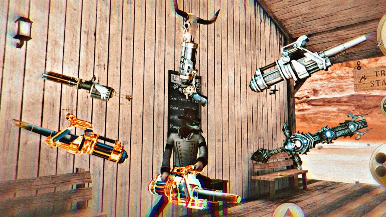 SIX GUNS - EXPLOSIVE GUNS BATTLE! - YouTube