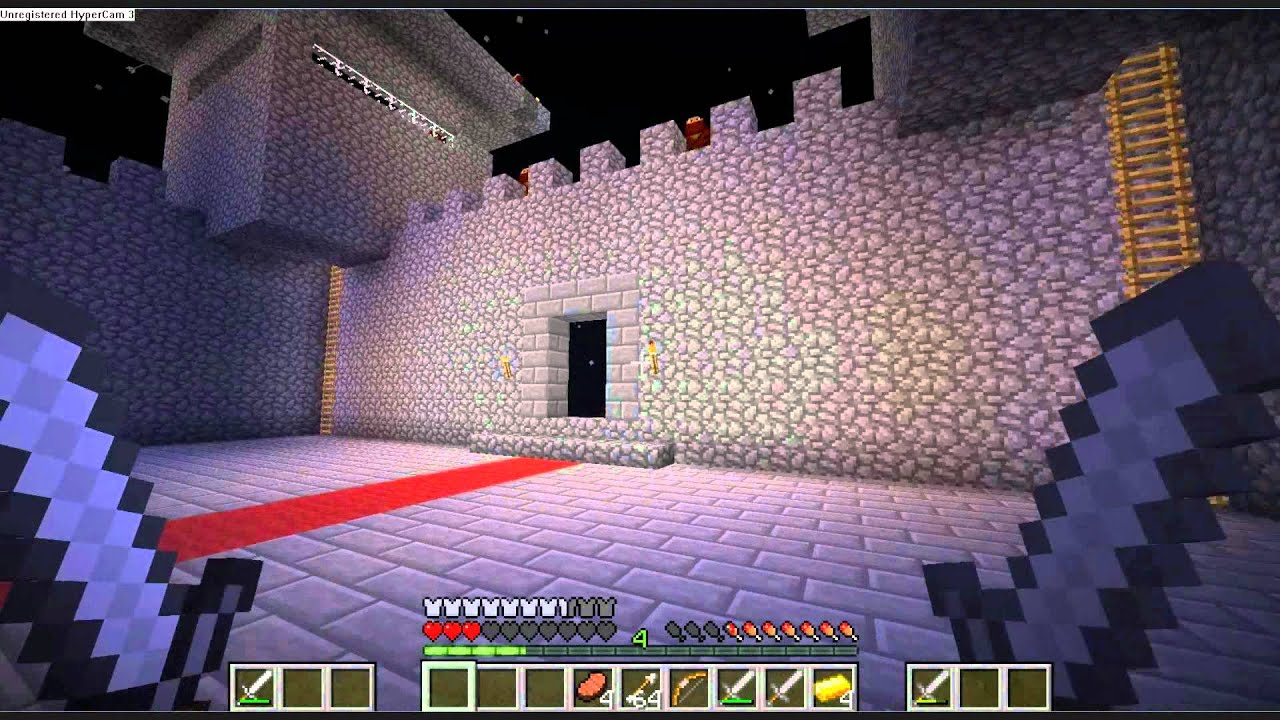 Castle Raid - Custom Minecraft Map HD - YouTube