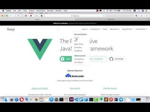 1 Vue JS The Progressive JavaScript Framework - YouTube