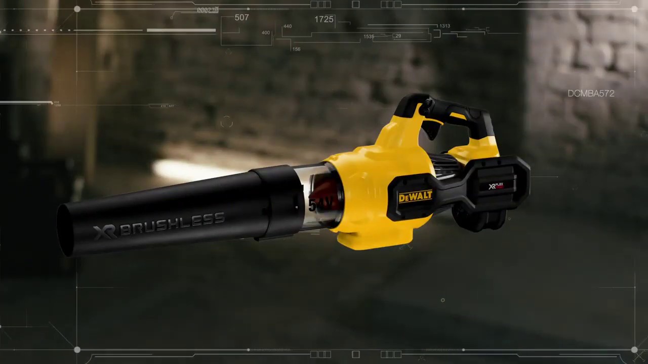 DCMBA572 Suflanta frunze DEWALT , 54V - YouTube