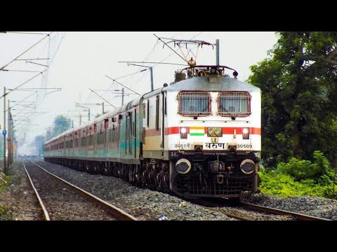 Duronto,Rajdhani,Shatabdi,Humsafar and many more High Speed LHB action ...