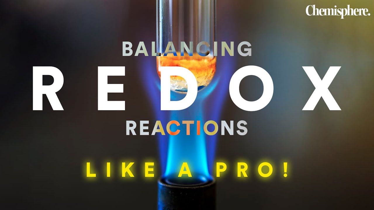 SUPER EASY TRICK to Balance Redox Reactions they don't teach you in ...