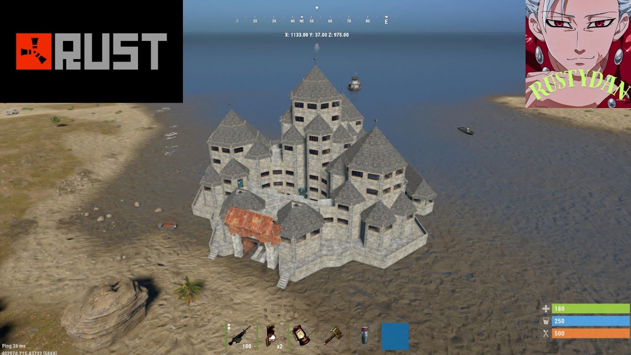 Building guide Dan's Rust Castle, amazing built "people call it Harry ...
