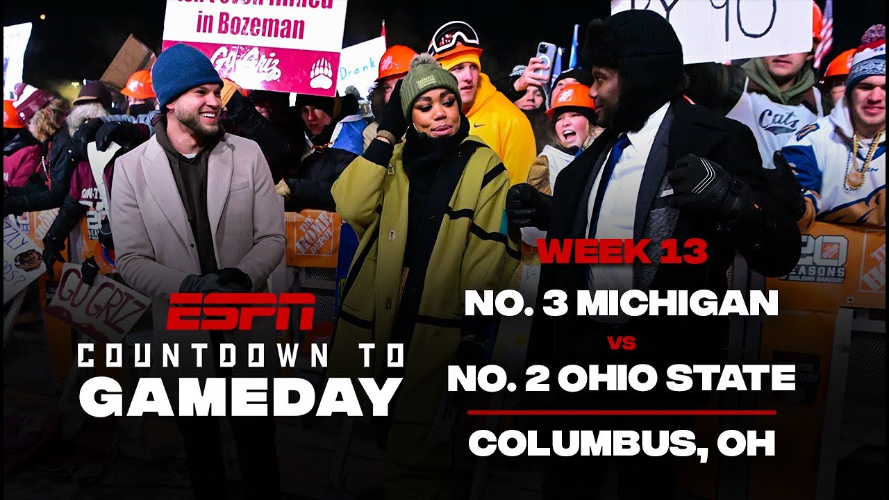 No.3 Michigan vs. No.2 Ohio State Preview | Countdown to Gameday 🏈 ...