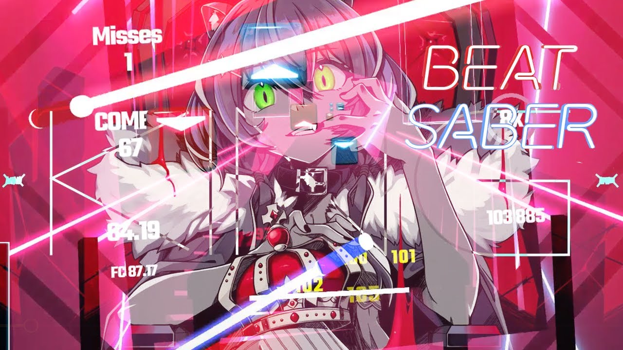 Kanaria - KING (Cover by Ayunda Risu) Beat Saber [Expert+] - YouTube