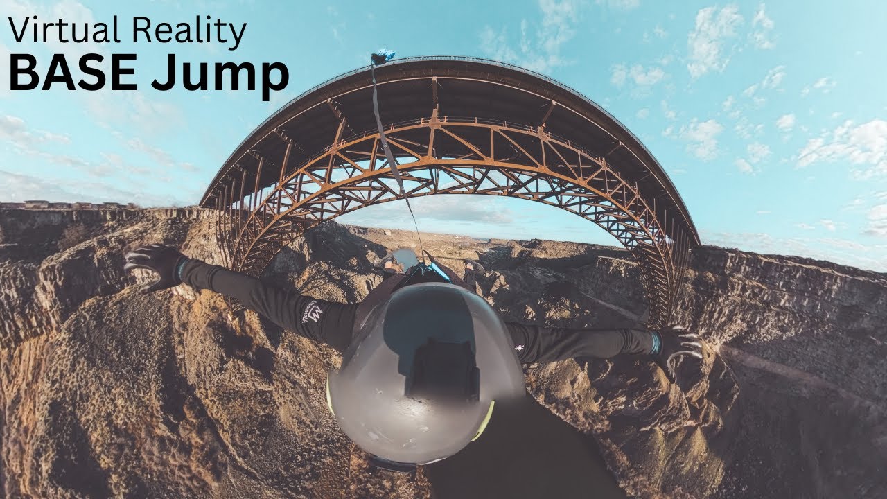 Bridge BASE Jump | Immersive GoPro 360 VR - YouTube