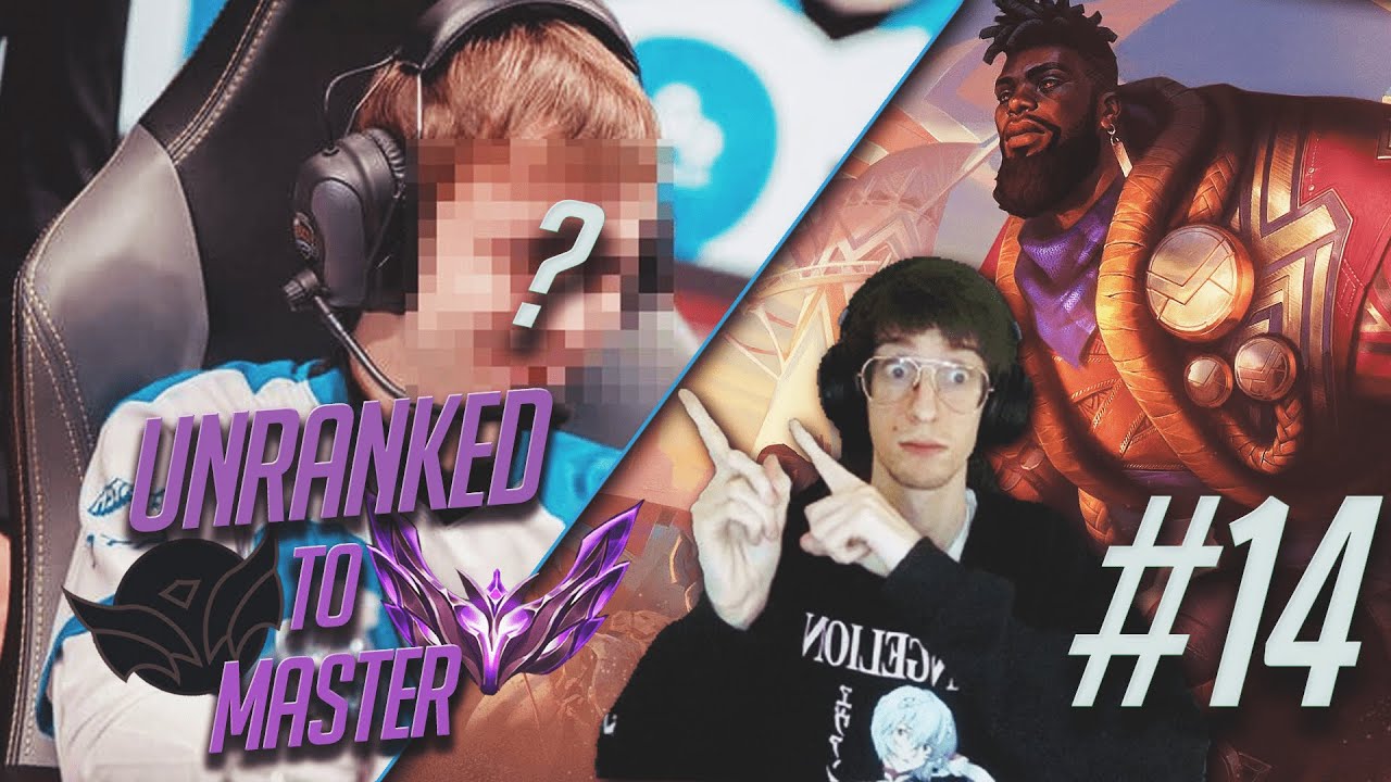 UNRANKED TO MASTER #14 | JUEGO CONTRA un PRO PLAYER | K'Sante vs Jax ...