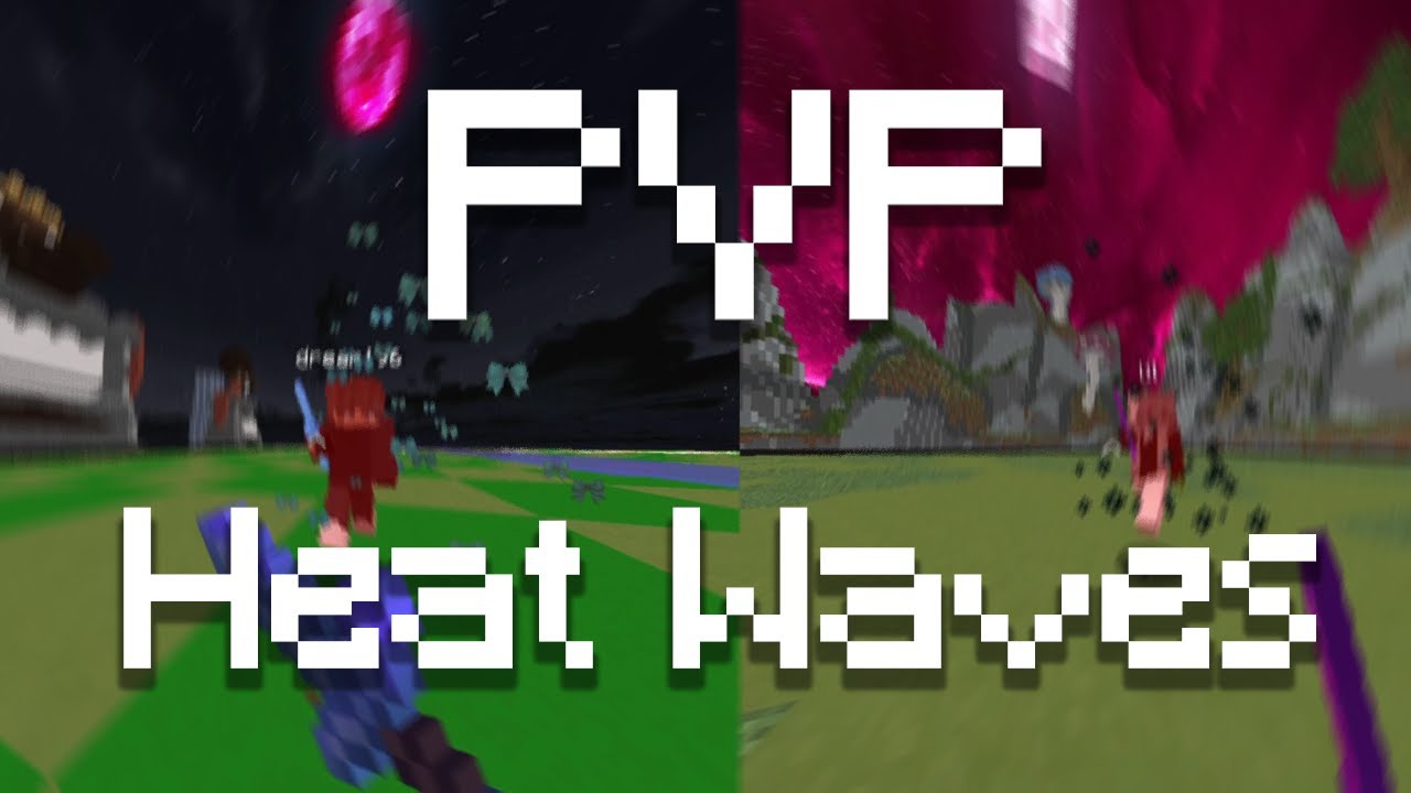 Heat Waves 8D- A Minecraft PVP - YouTube