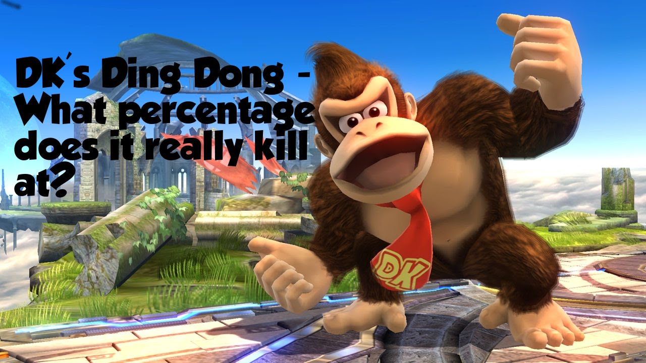 DK's Ding Dong - Kill percent on all characters (Smash Wii U/3DS) - YouTube