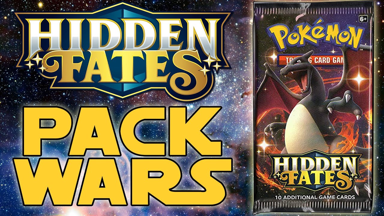 Hidden Fates PACK WARS! Opening 9 Tins of Hidden Fates Pokemon Cards ...