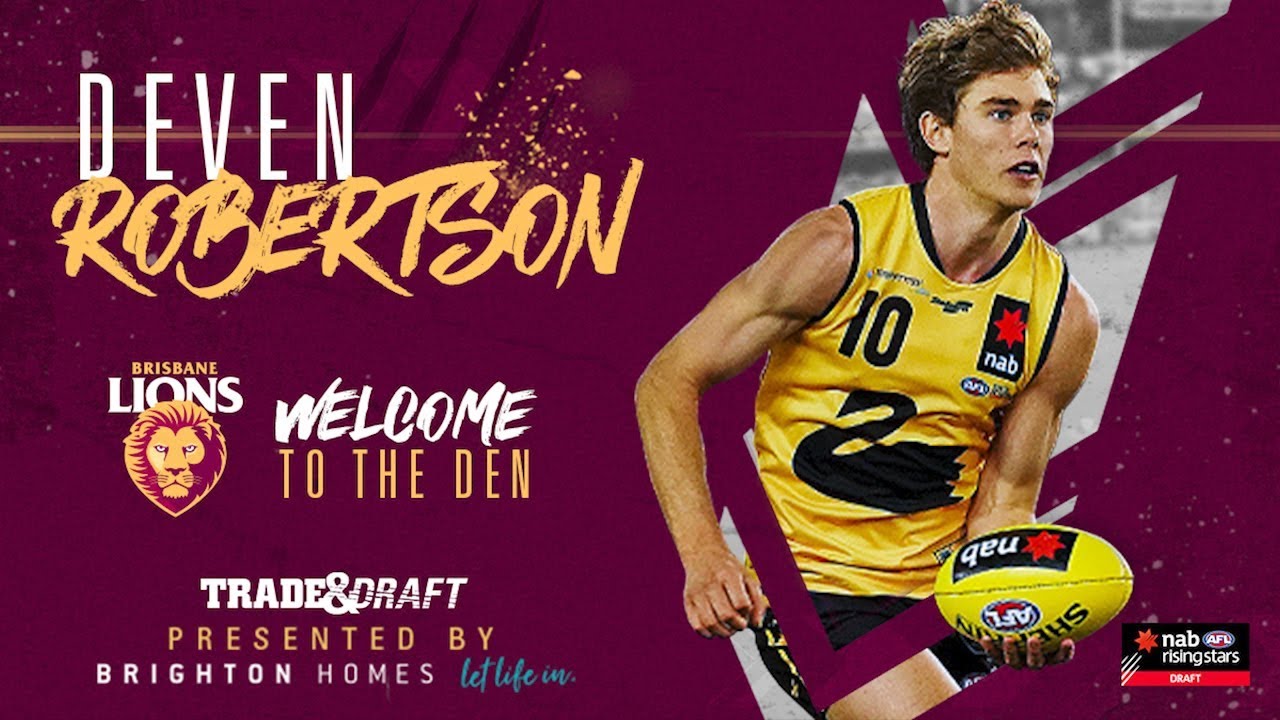 Welcome to the Den, Deven Robertson - YouTube