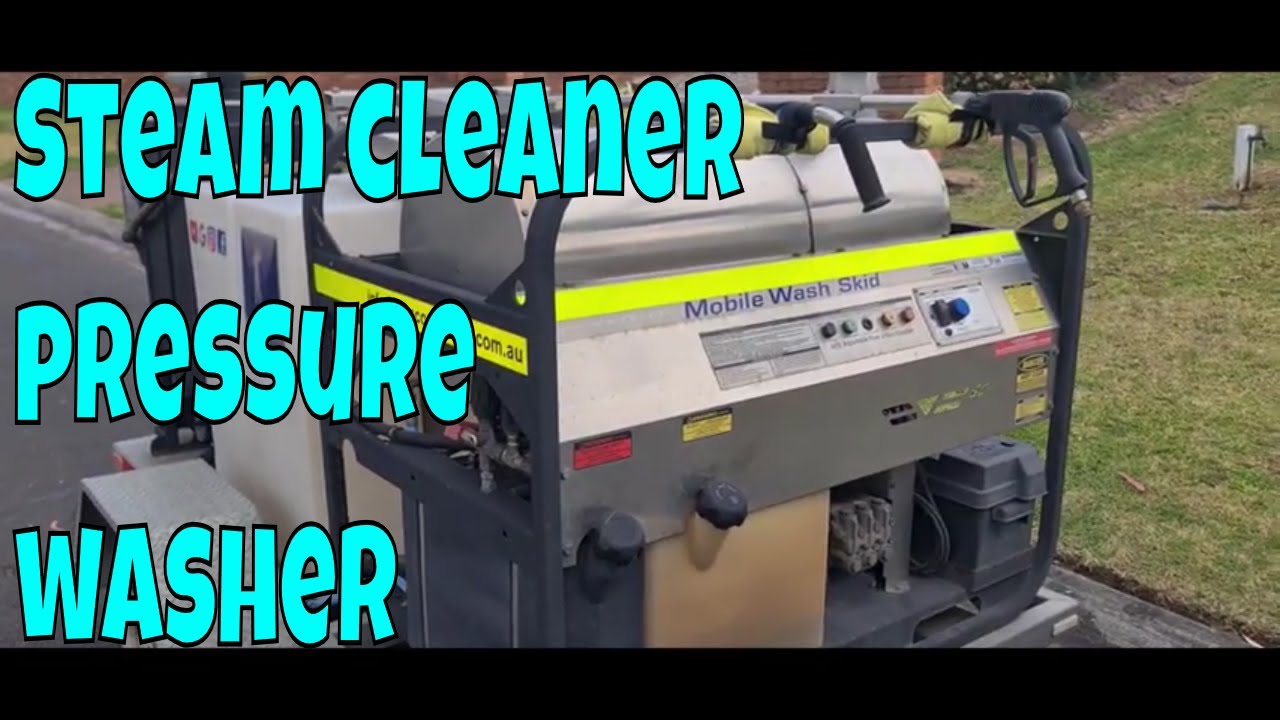 Best Steam cleaner pressure washer - YouTube