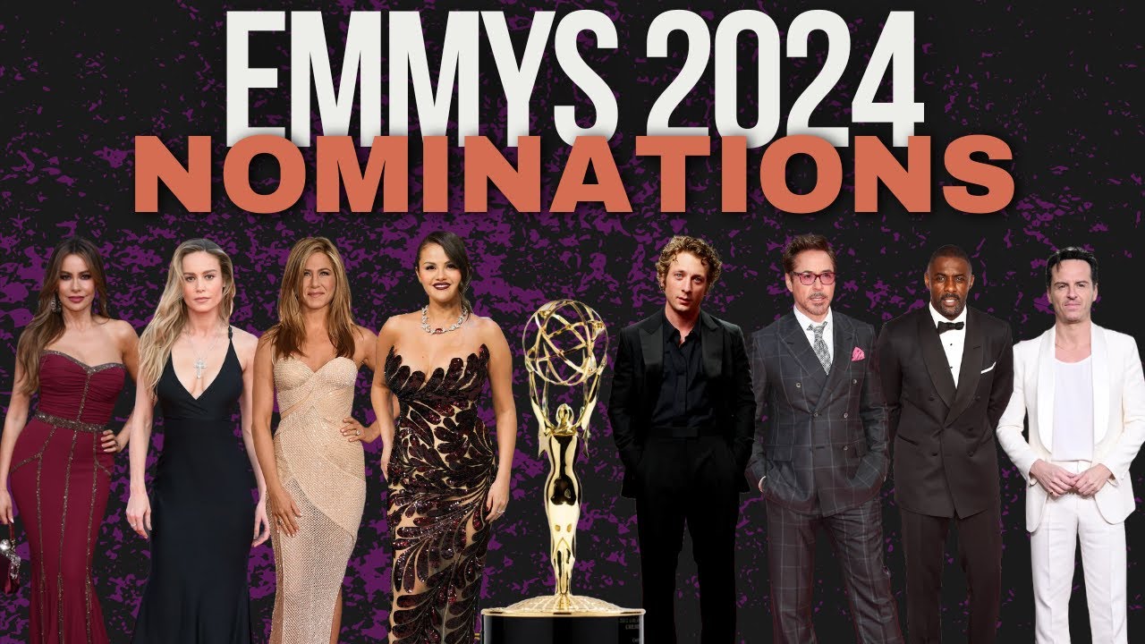 76th Primetime Emmy Awards - Nominations || Emmys 2024 - YouTube