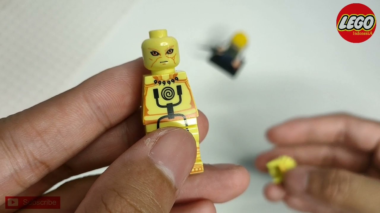 LEGO Minifigure Minato Namikaze #lego #naruto - YouTube