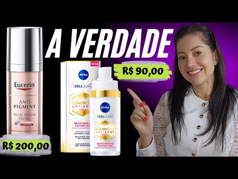 A verdade sobre os CLAREADORES EUCERIN ANTI-PIGMENT e NIVEA CELLULAR LUMINOUS 630 | Dra. Greice