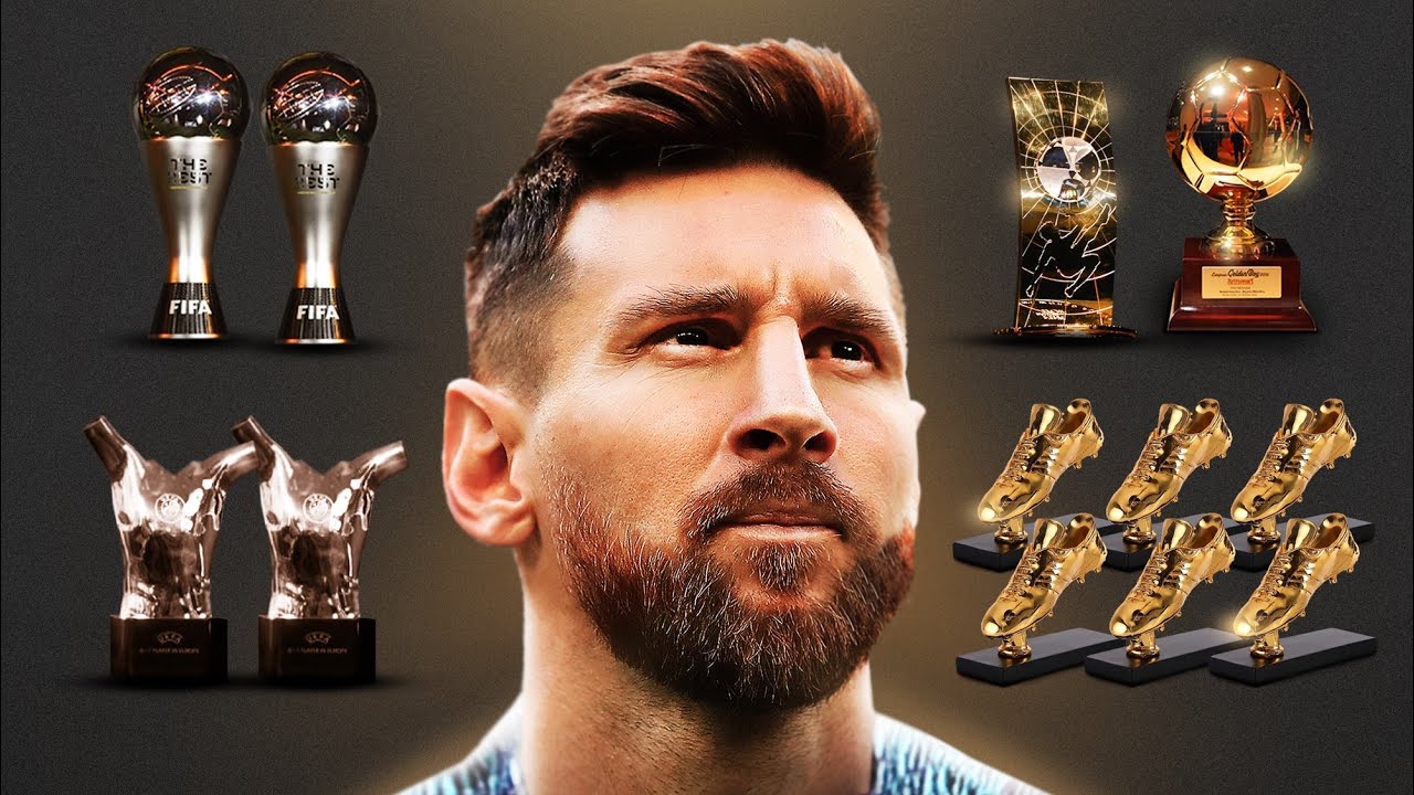 La increíble carrera de Leo Messi. Un sin fin de trofeos en su vitrina ...