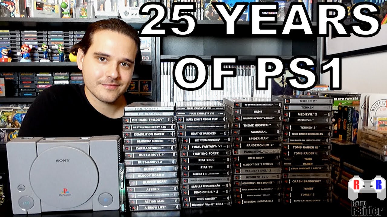 25 Years of PlayStation - SPECIAL PS1 25th ANNIVERSARY - Retro Raider ...