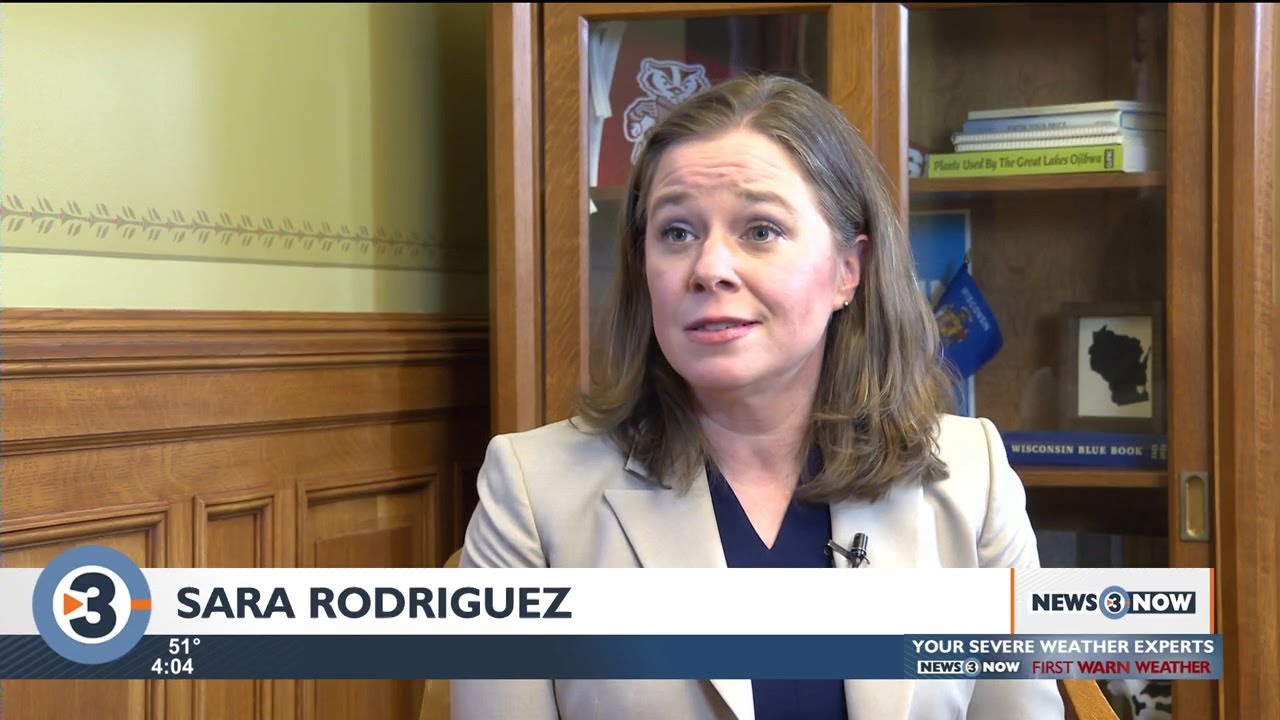 Wisconsin's lieutenant governor outlines goals for position - YouTube