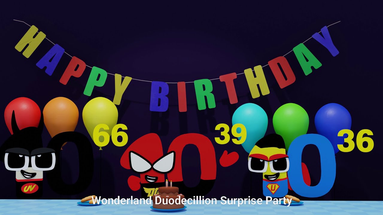 Wonderland Duodecillion Surprise Party - Wonderland number fanmade ...