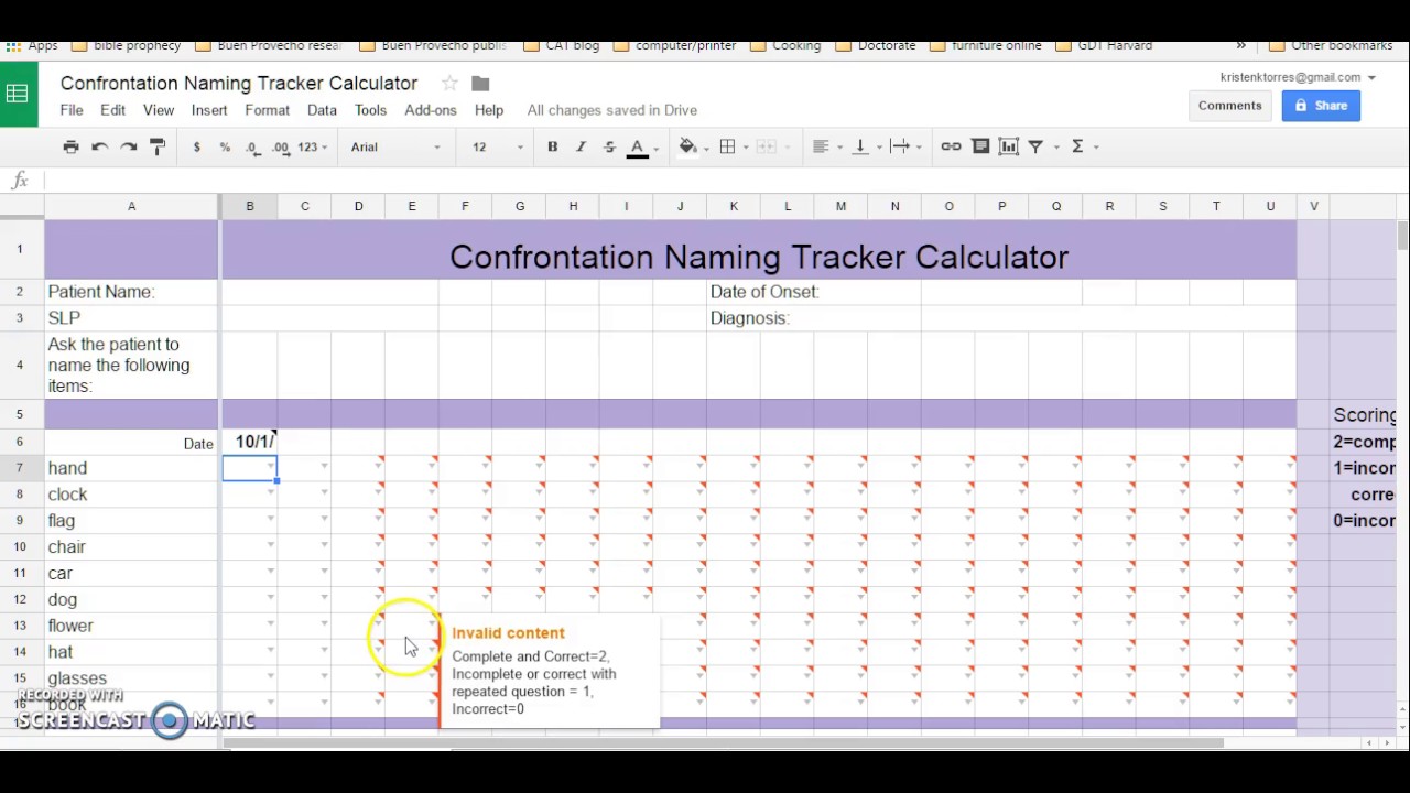Confrontation Naming for the Aphasic Patient - YouTube