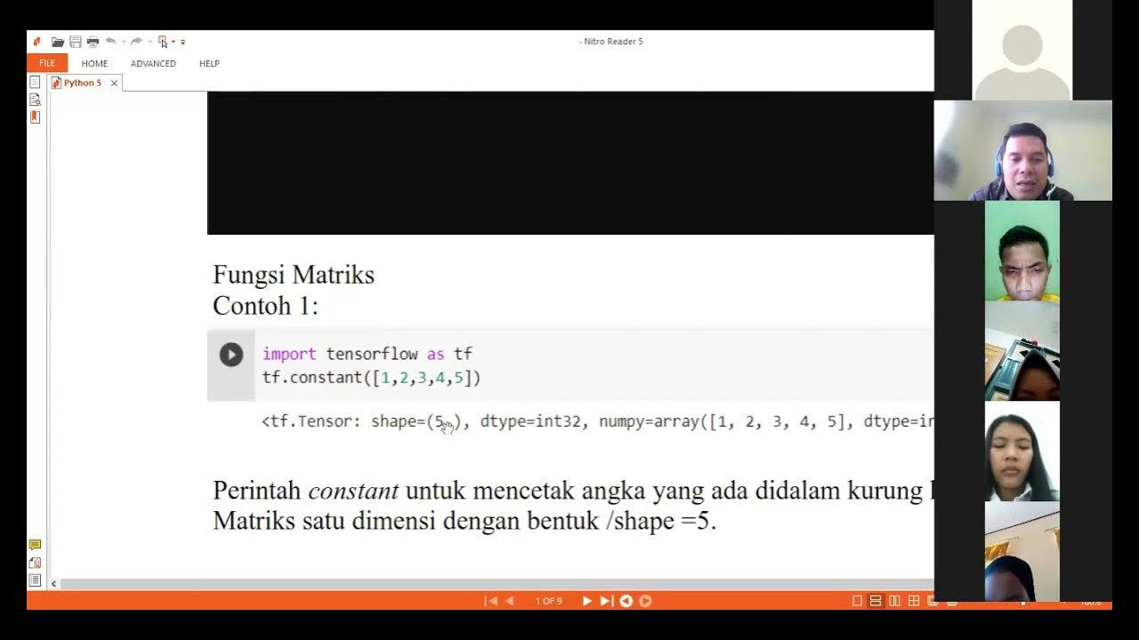 Big Data Analysis - TensorFlow Part I - YouTube
