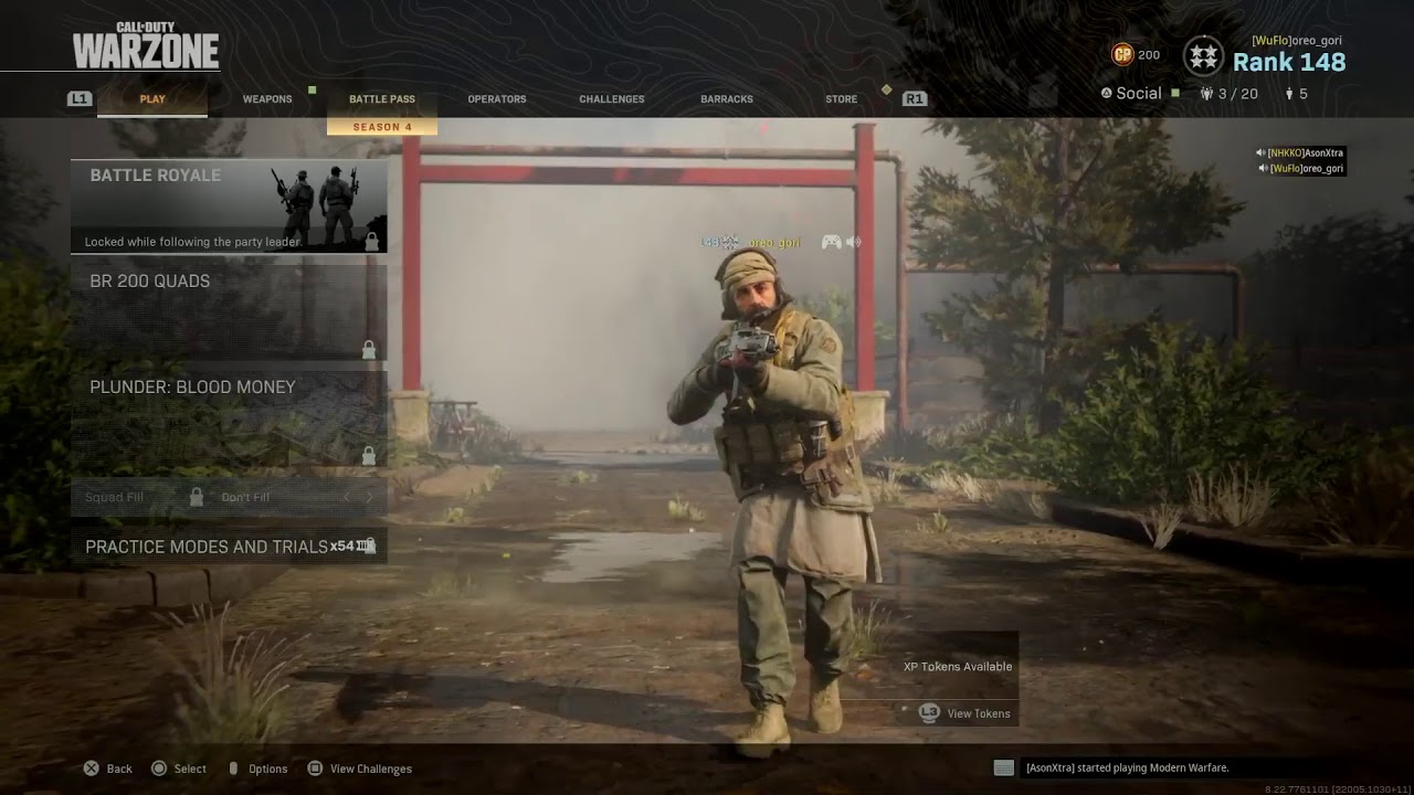 WARZONE Season 4! Quick stream! TARA GAME NA! - YouTube