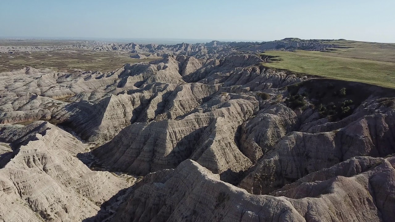 Badlands aerial 4k youtube - YouTube