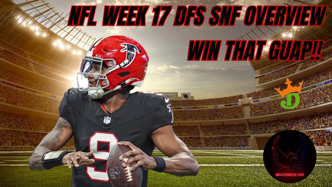 Week 17 | SNF | Falcons vs Commanders | Showdown | NFL | DFS ...