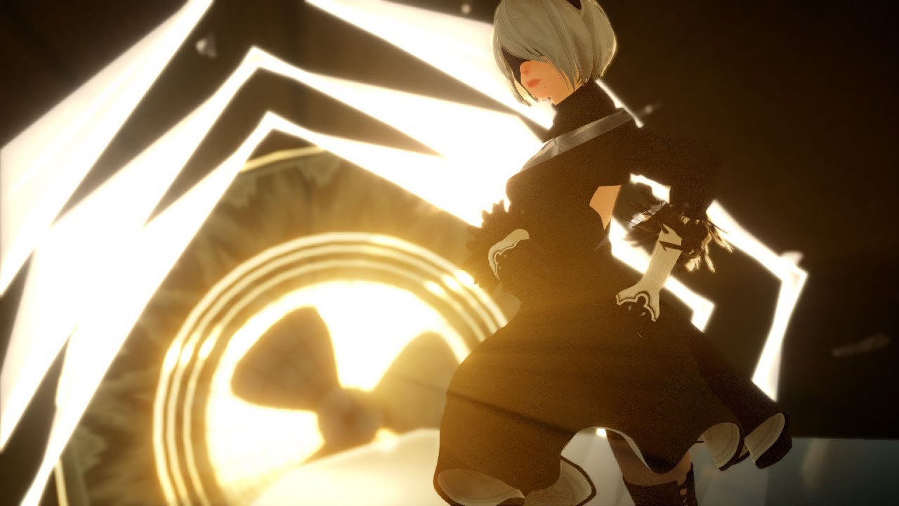 【Nier:MMD】Reversible Campaign ・リバーシブル・キャンペーン 【2B Android】 - YouTube