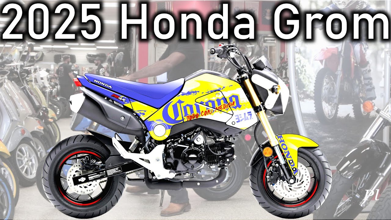2025 Honda Grom Walk Around - YouTube